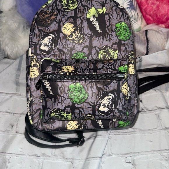 Bioworld | Bags | Universal Monsters Icons Mini Backpack Frankenstein ...